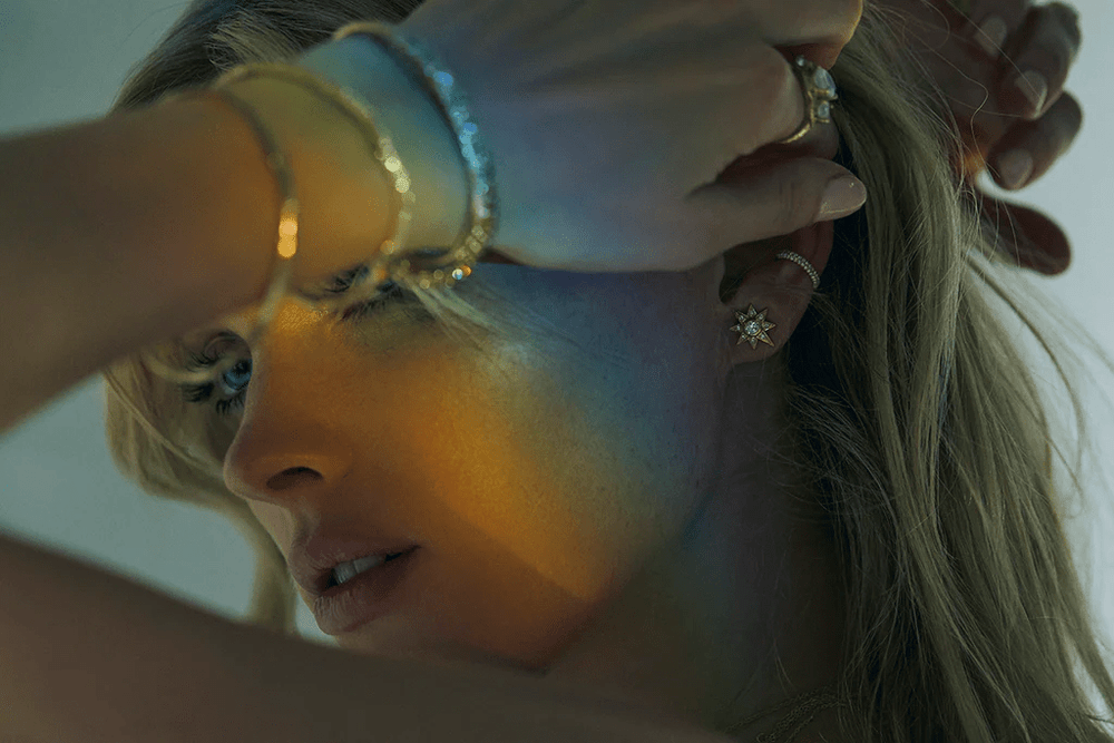 Queen Water Drop Moonstone Ring with Full Pavé Diamond Halo – Logan Hollowell