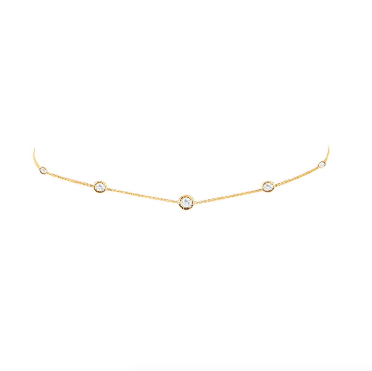 3 Moonstone Orbit Bezel Bracelet – Logan Hollowell